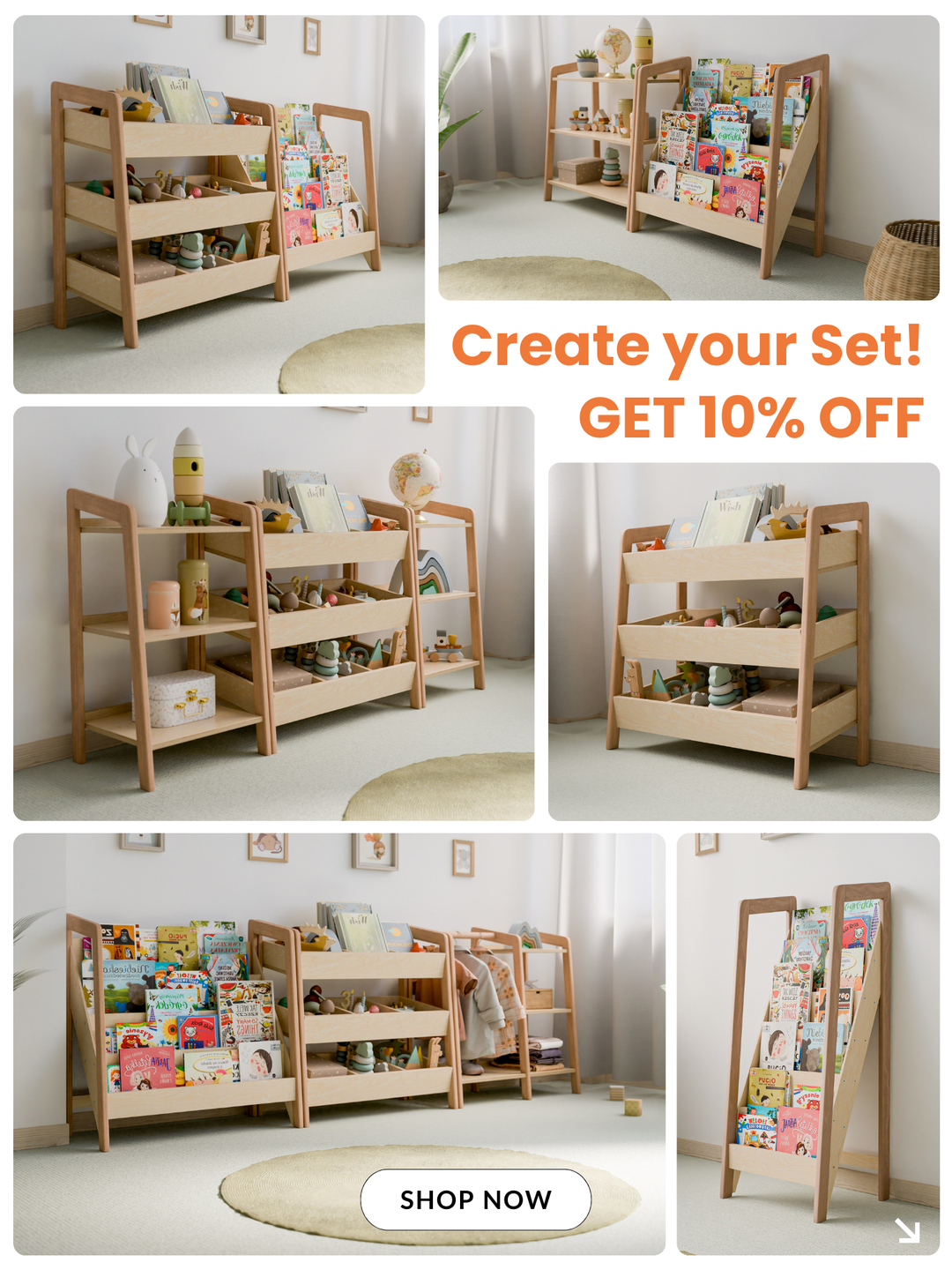 Playroom Furniture with Educational Value | Woodz